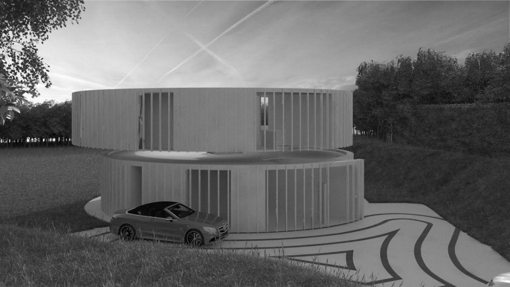 House 3 Round House | B + C Architecture