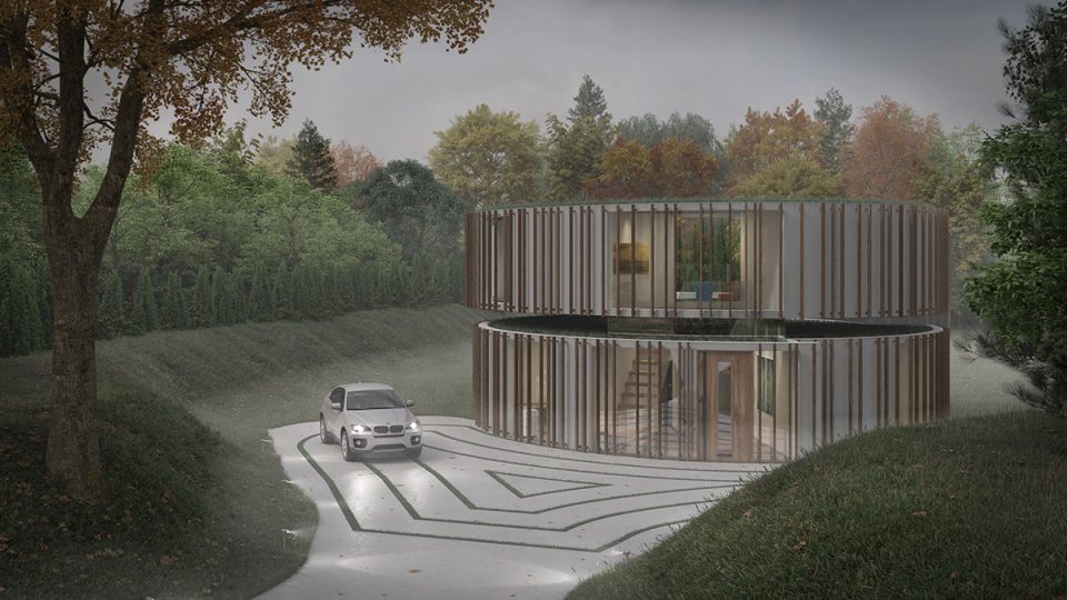 House 3 Round House | B + C Architecture